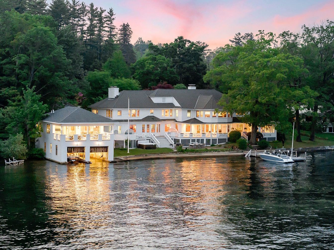 1903 Cape Cod Estate in Wolfeboro, NH: 274 ft of Private Shoreline ...