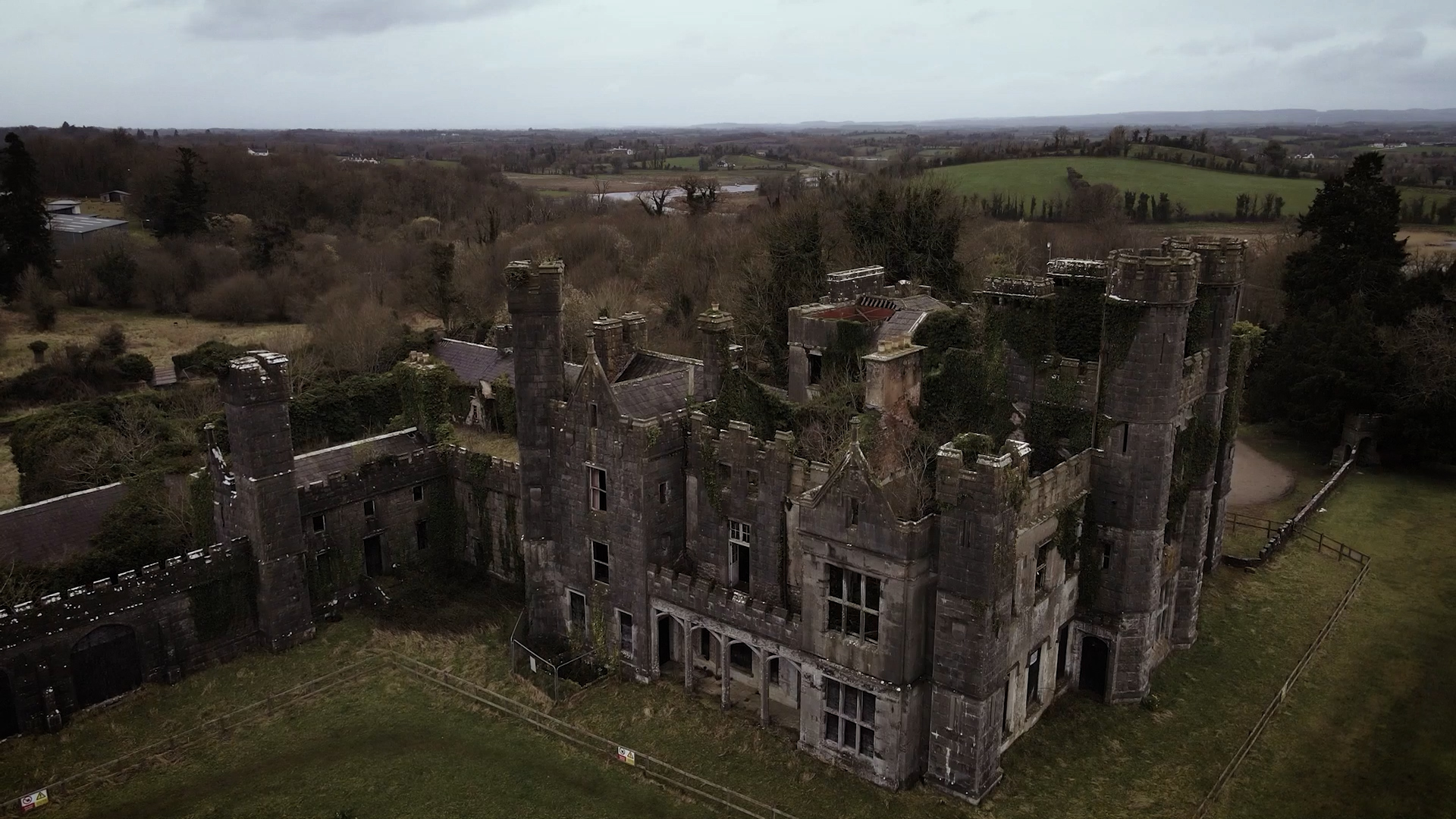 The Abandoned Castle - Castle Saunderson, Co. Cavan Ireland