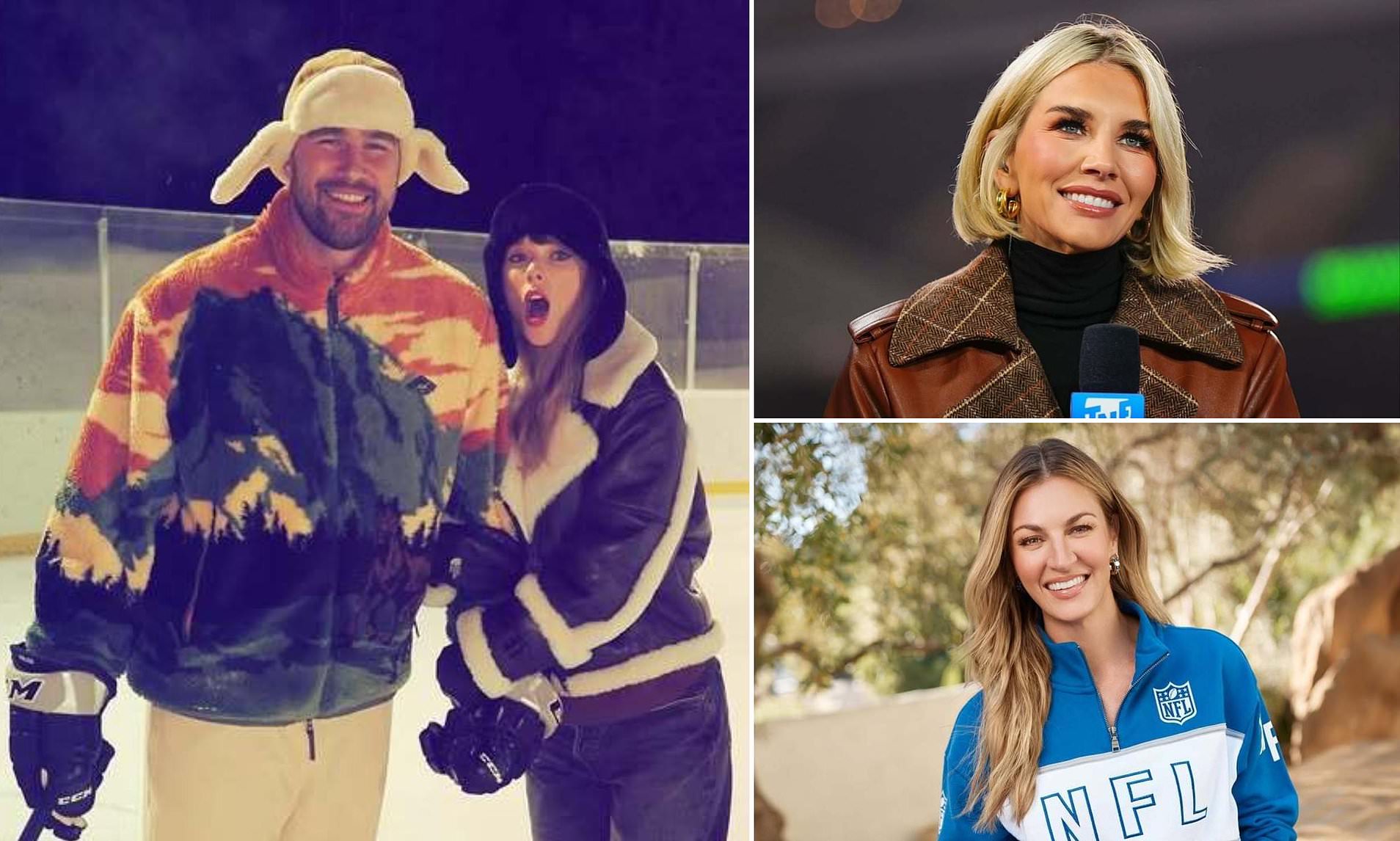 Stunning NFL reporters who holidayed with Travis Kelce and Taylor Swift ...