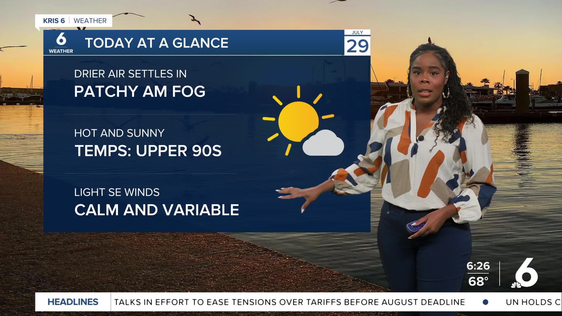The dry heat continues with added sweltering humidity to come