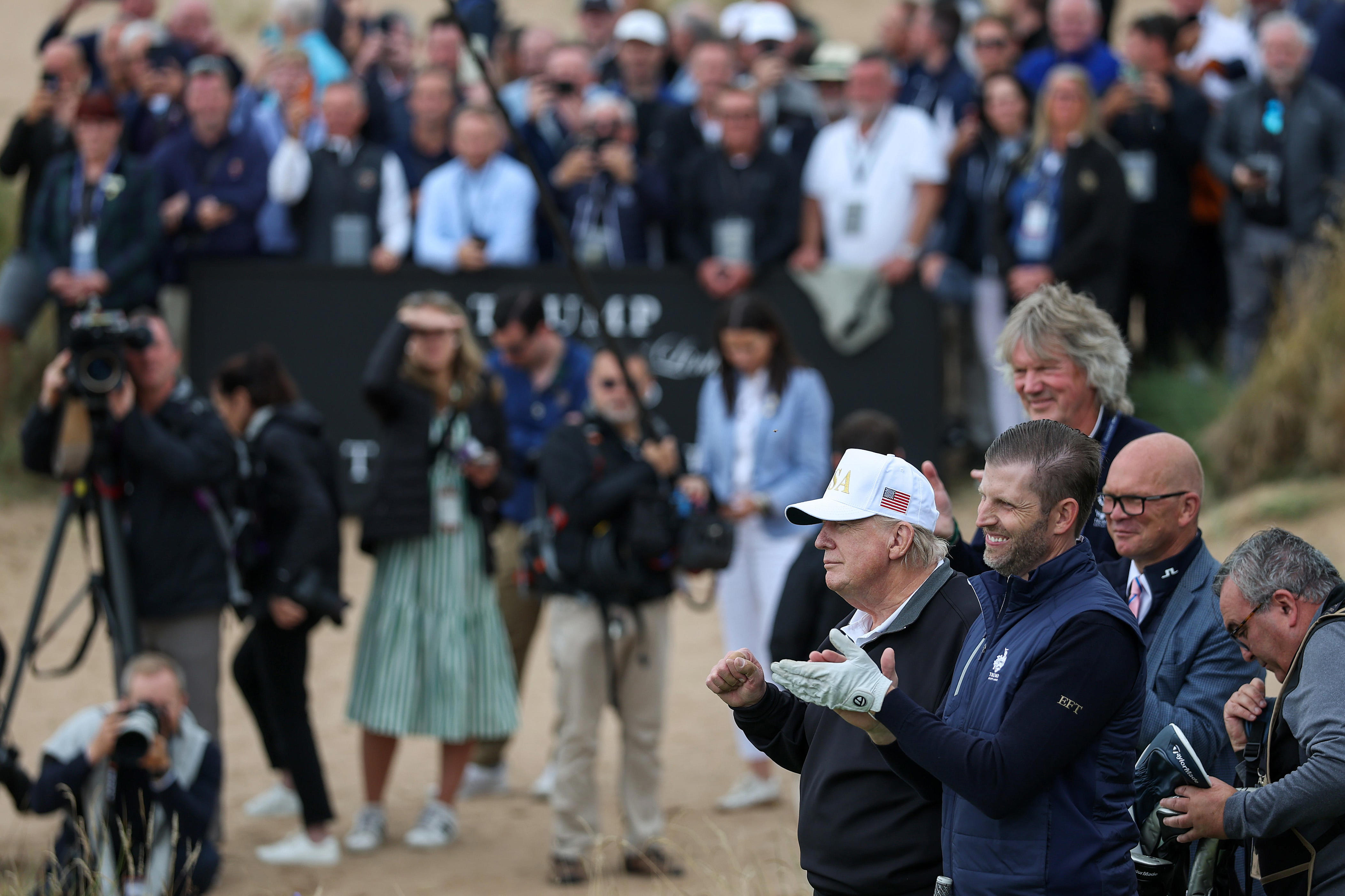 Trump's 'working trip' to Scotland includes opening a new golf course