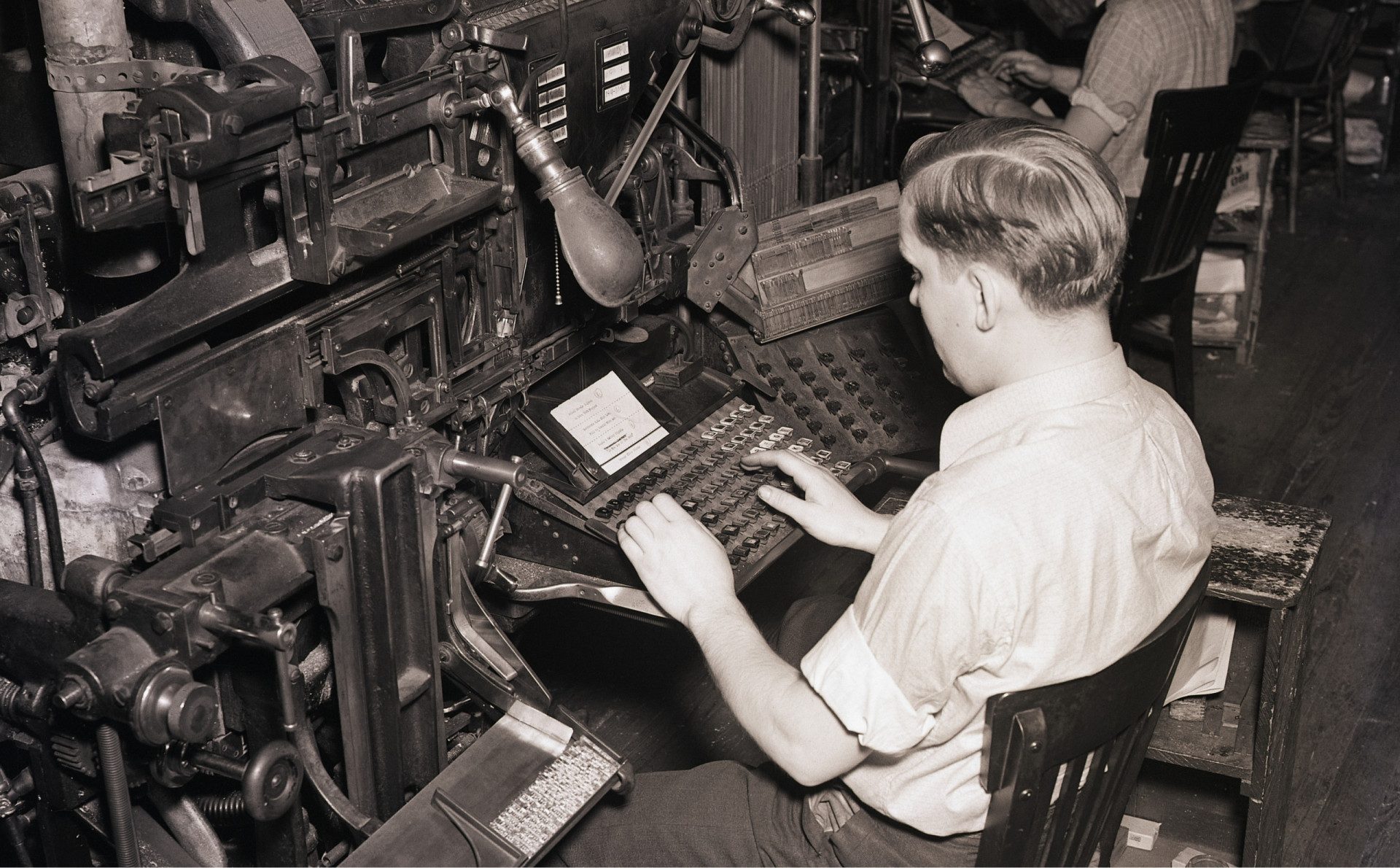 Back to the '50s: what was life like in the typing pool?