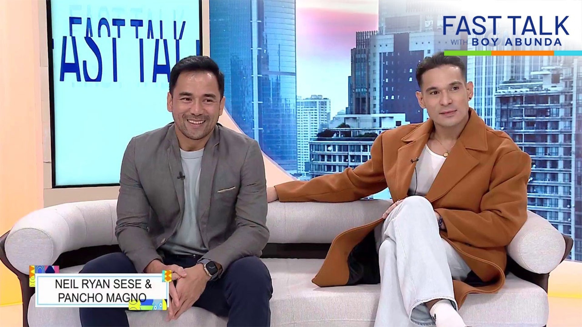 Fast Talk with Boy Abunda: Neil Ryan Sese at Pancho Magno, bida sa ...