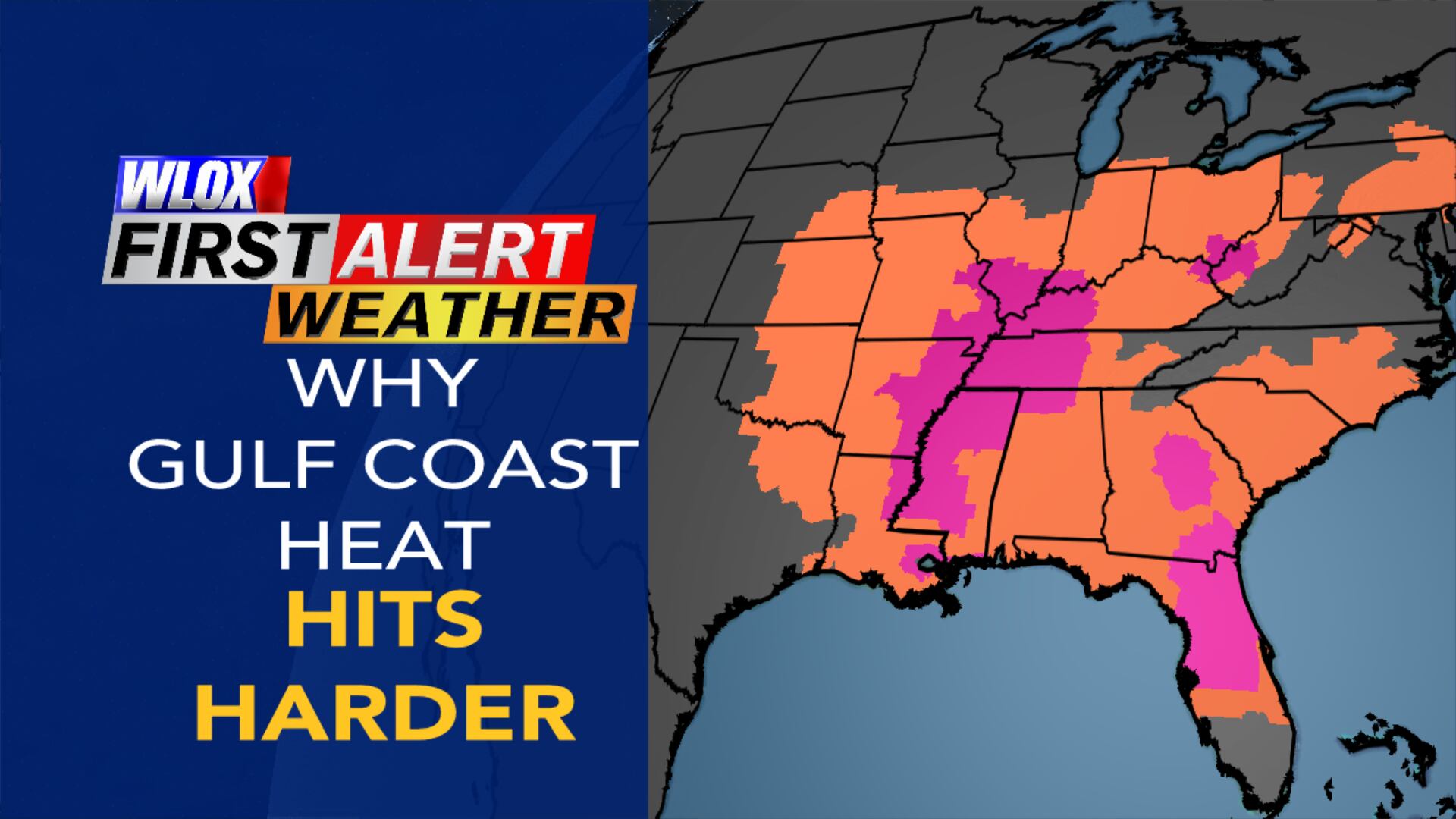 Weather Why: Gulf Coast heat hits harder
