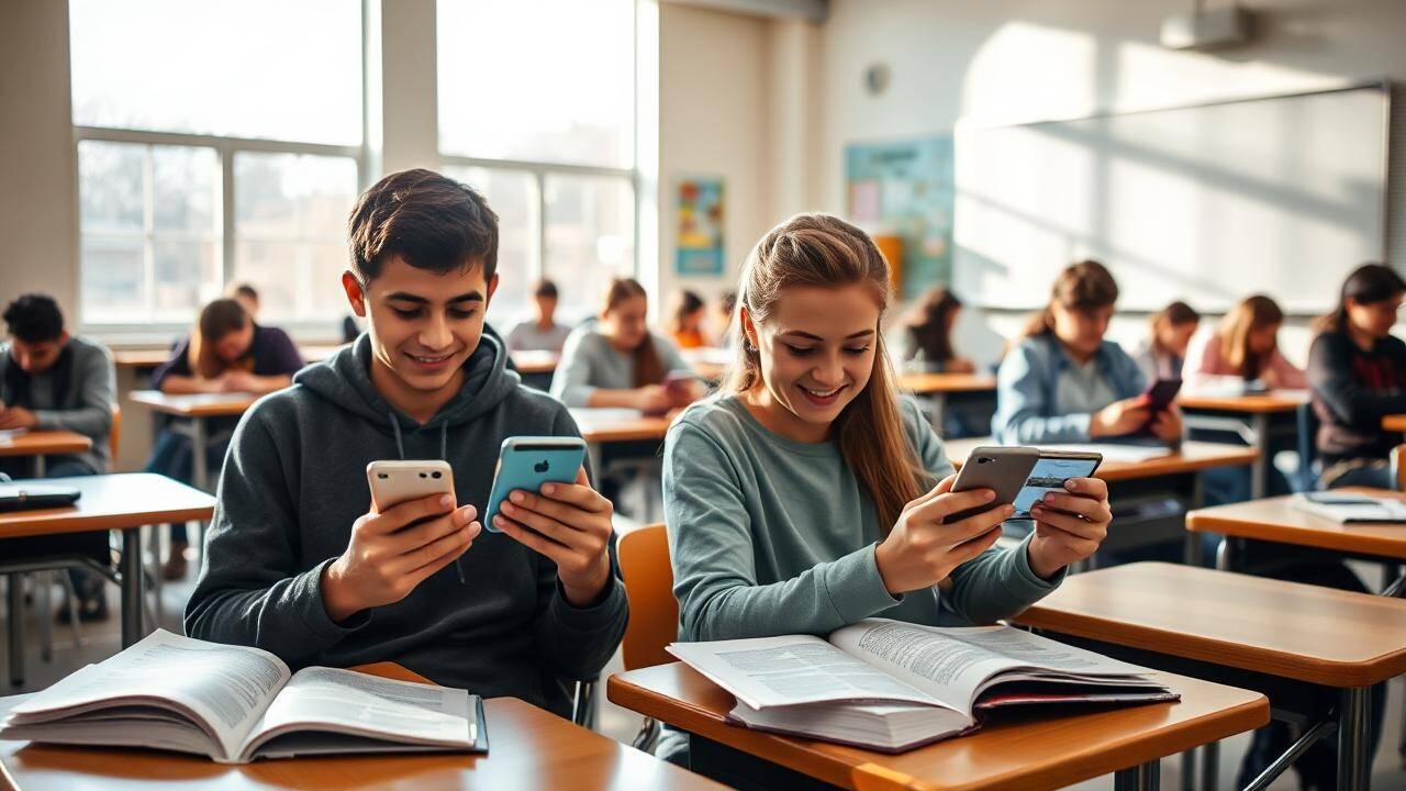 Why Michigan students will still have phones in school despite rising ...