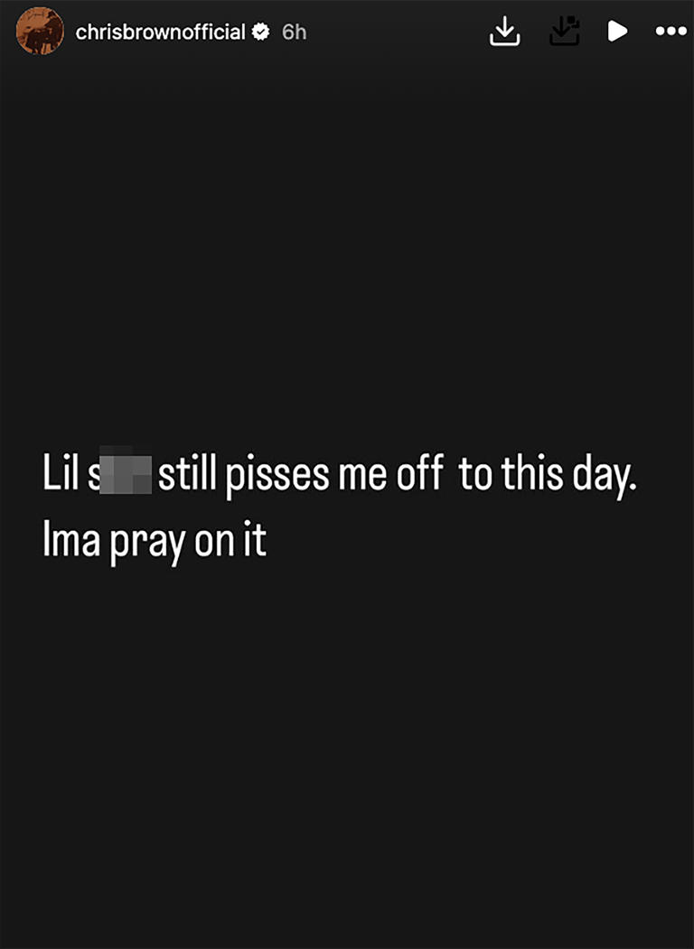‘Pissed’ Chris Brown shares cryptic social media post after ex ...