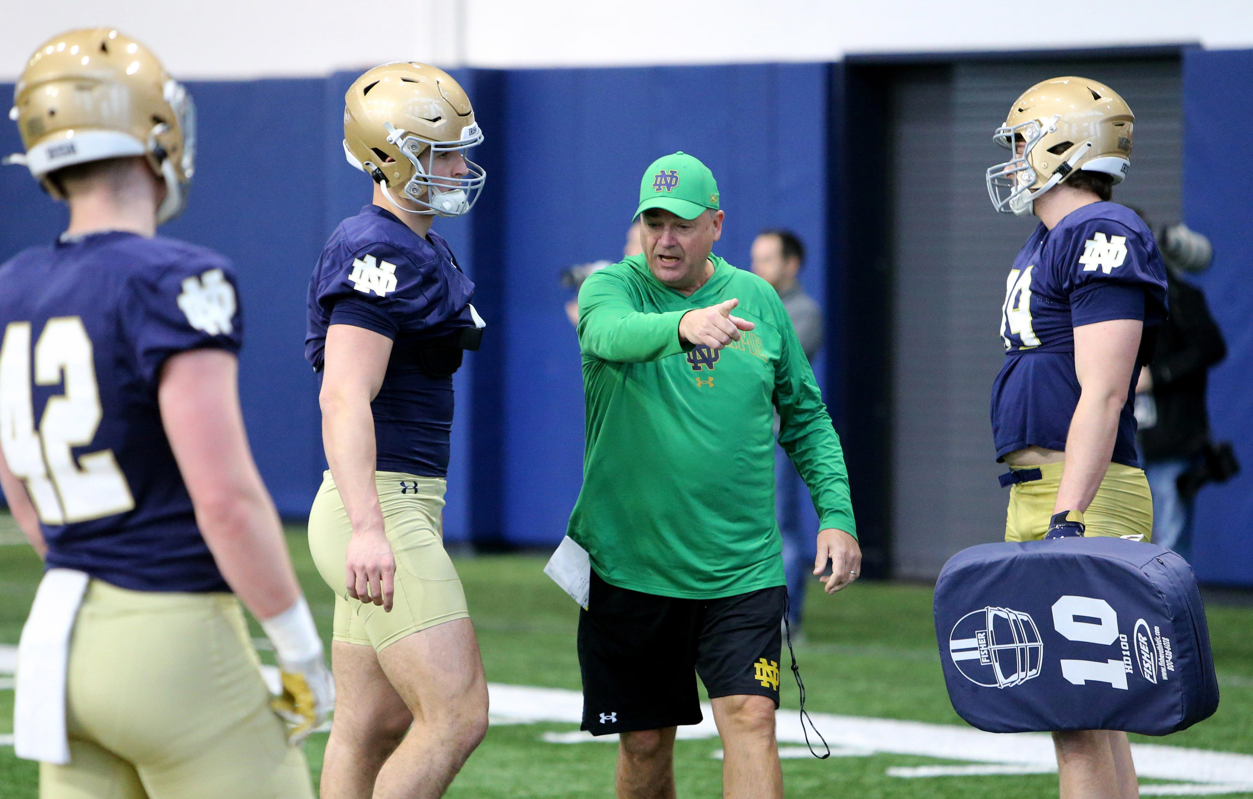 Andy Staples names Notre Dame’s Mike Denbrock as one of the nation’s ...