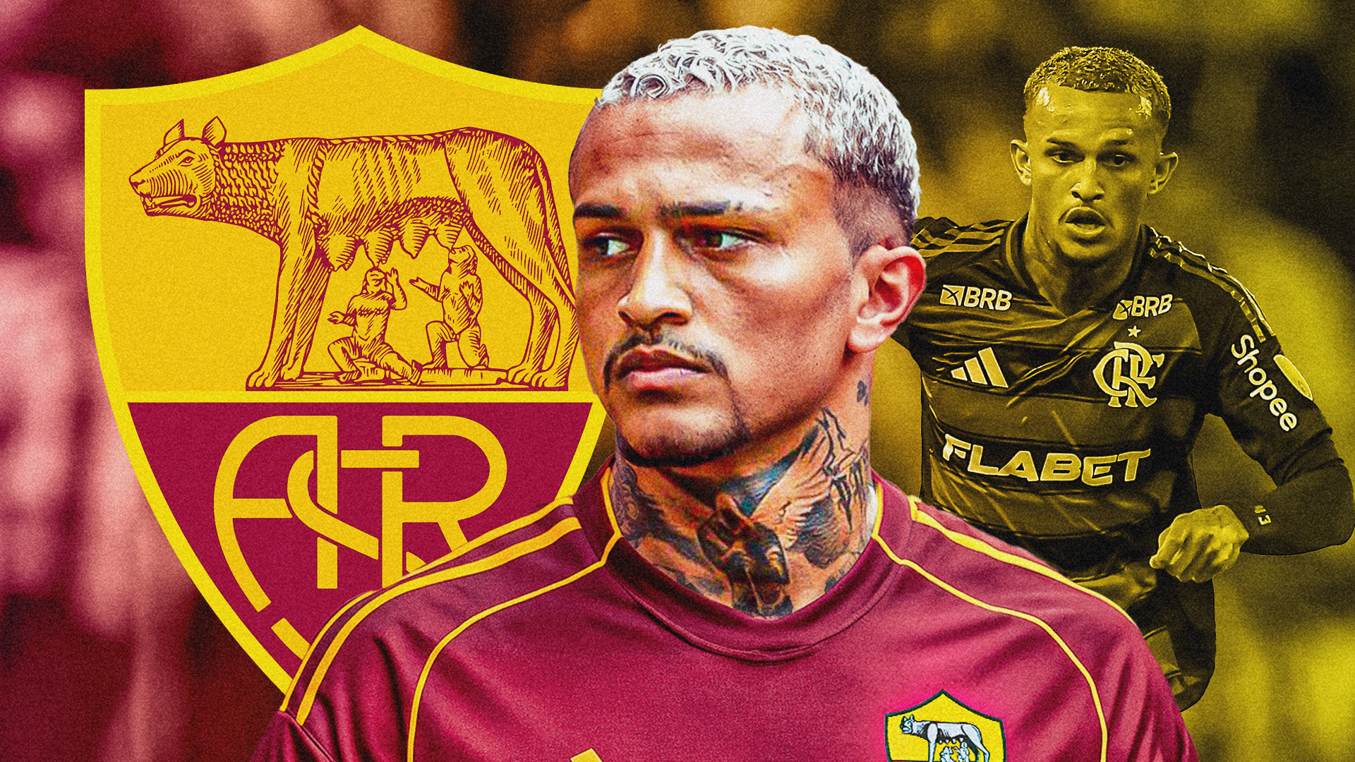 Wesley reveals unique journey to Flamengo stardom and €30m Roma move