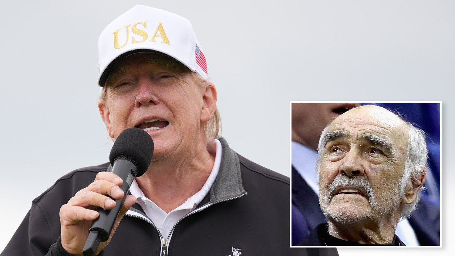 Trump opening resort tries Sean Connery impersonation