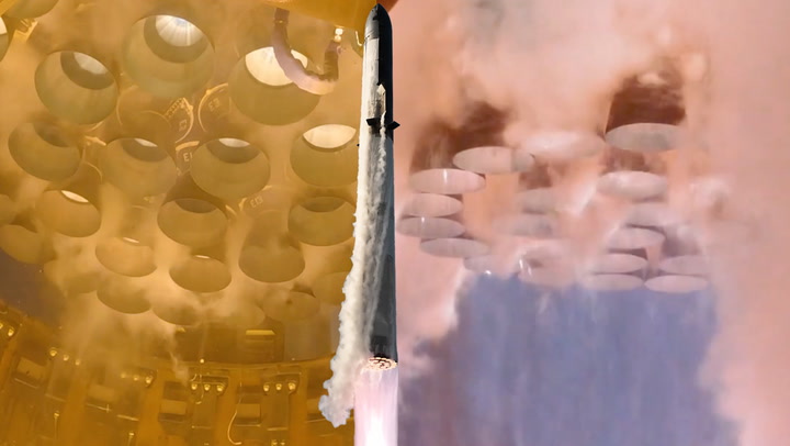 Watch SpaceX Starship Lift Off In Amazing Slow Motion Footage From ...