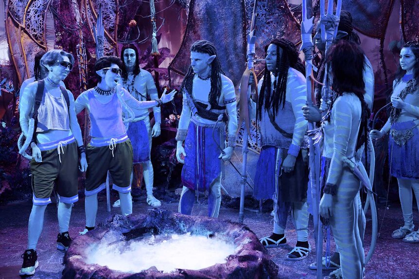 SNL's Avatar Parody Starred Aubrey Plaza as a Wannabe Na'vi from Arizona