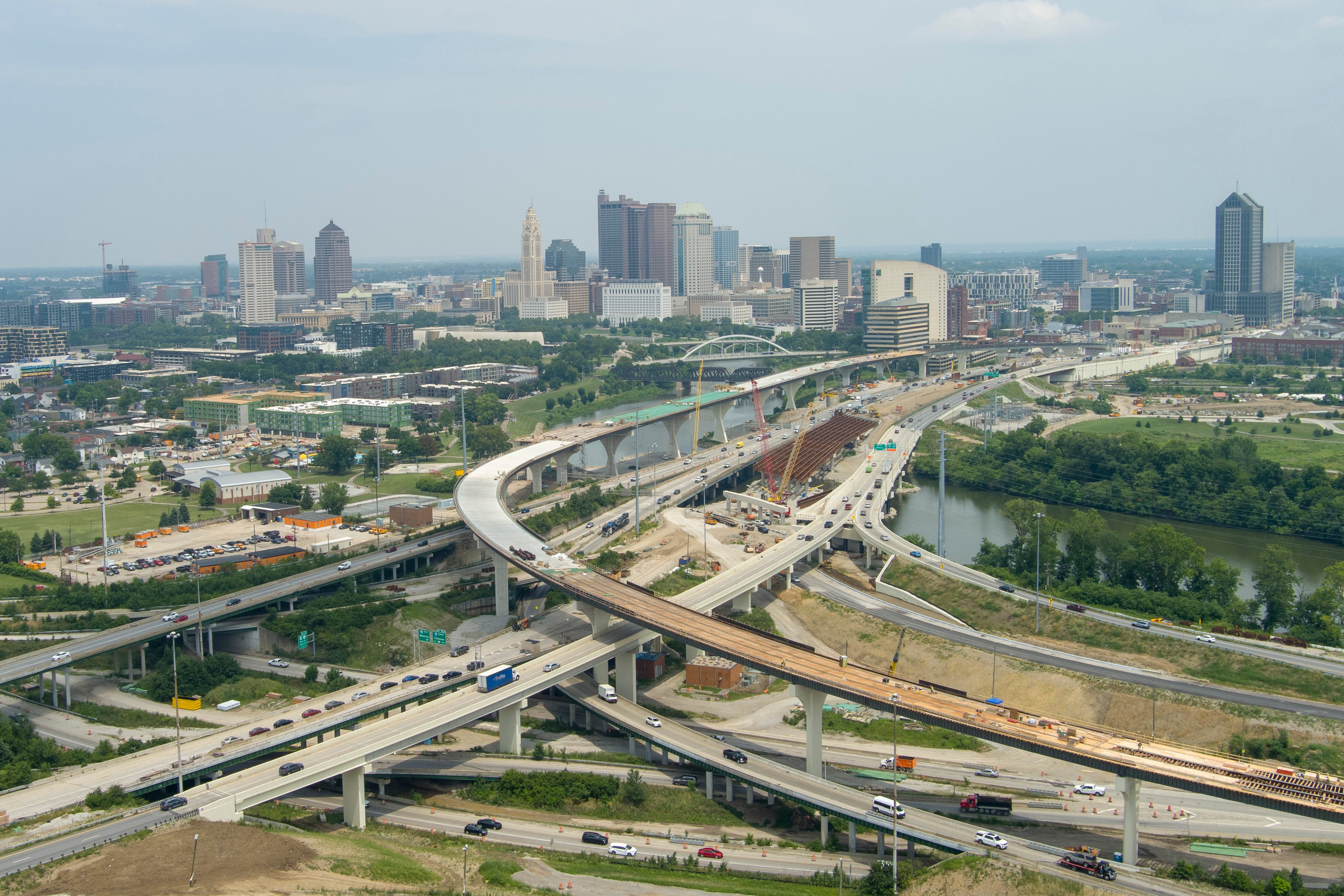 New I-71S flyover ramp connection to downtown, I-70W is open, ODOT says
