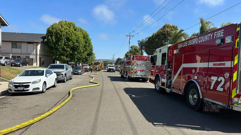 2 people injured as fire burns apartment in Grover Beach