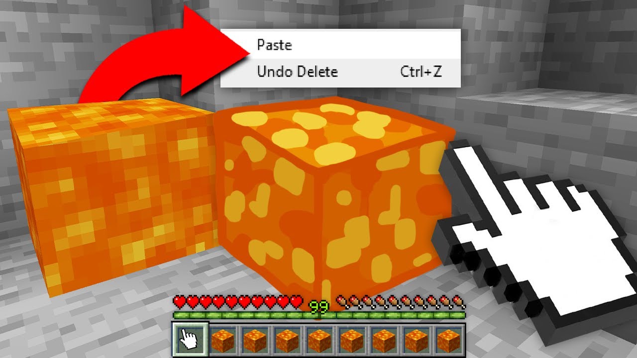 Minecraft, But I Can Copy And Paste Anything...