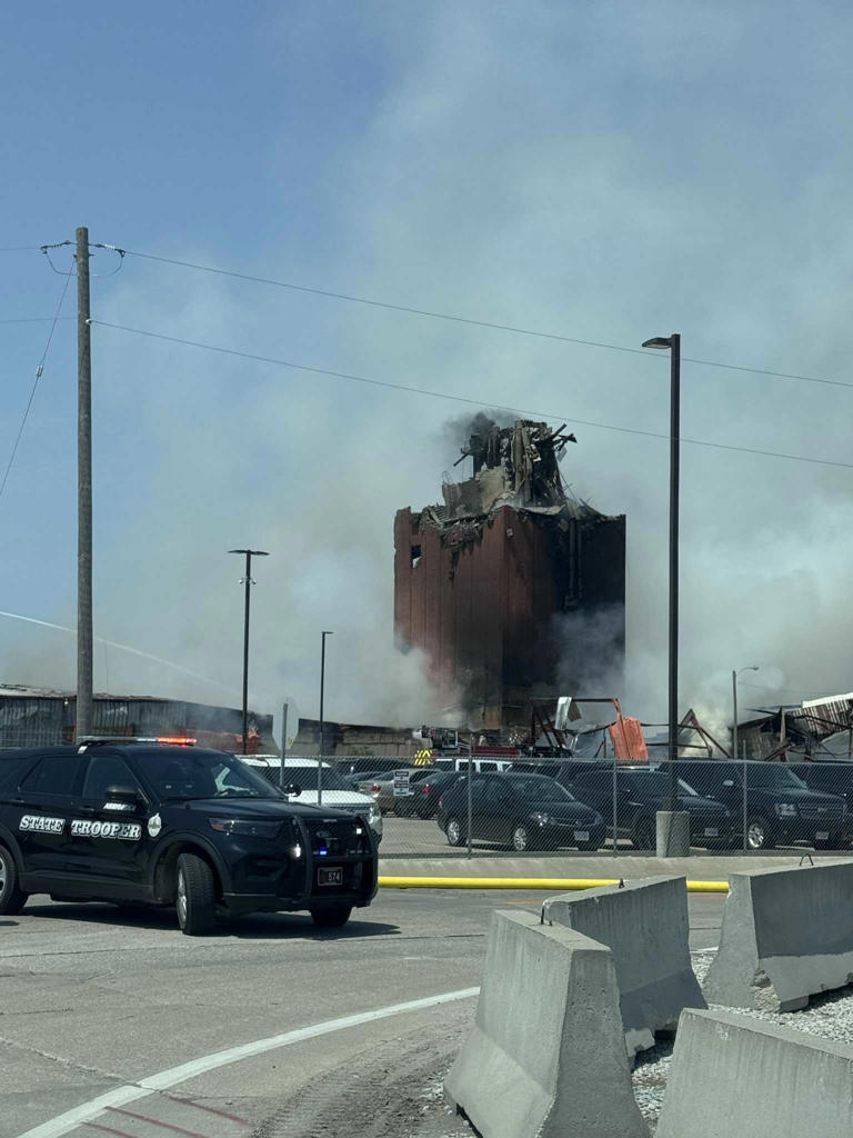 Photos, video: Scene of explosion at Fremont plant