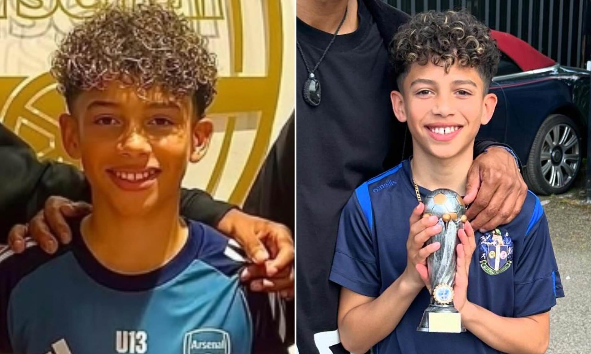 British boxing legend's son joins ARSENAL as he takes next step in ...