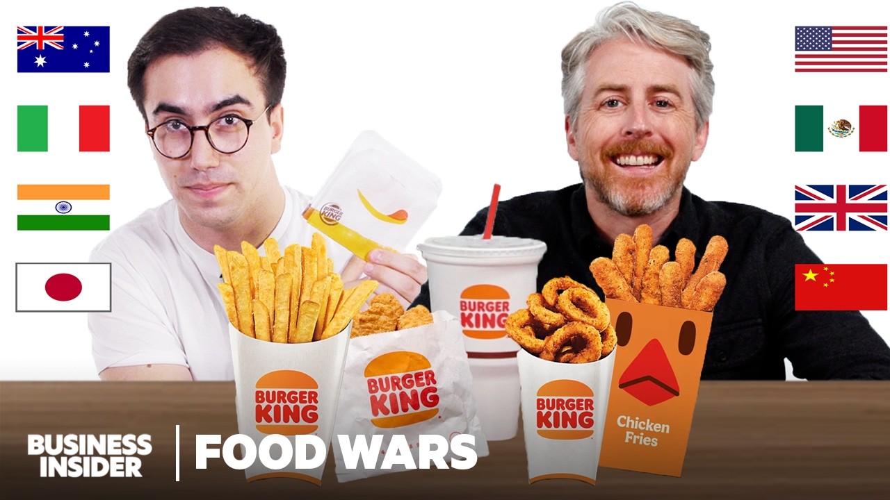 Comparing Burger King Across 8 Different Countries | Food Wars ...