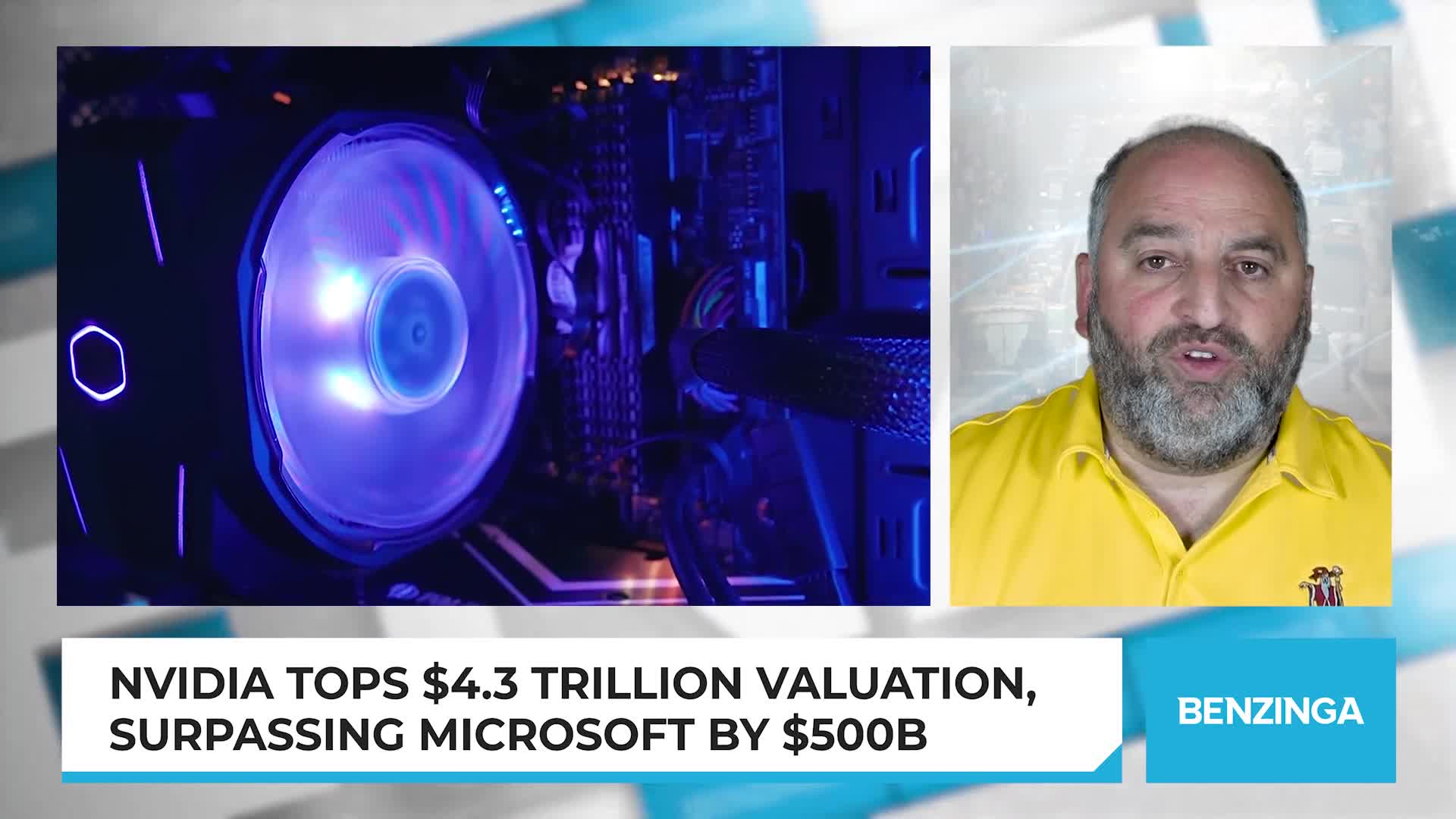 Nvidia Tops $4.3 Trillion Valuation, Surpassing Microsoft By $500B