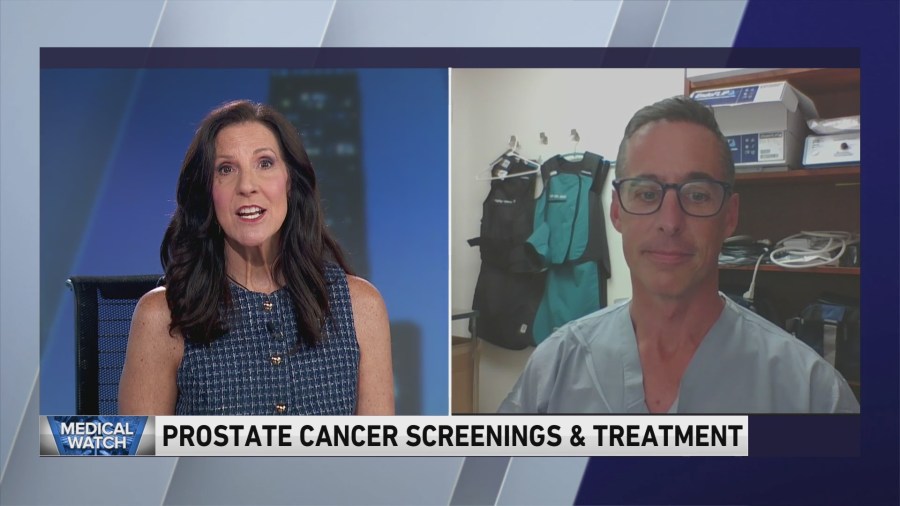 Prostate cancer screenings and treatment options