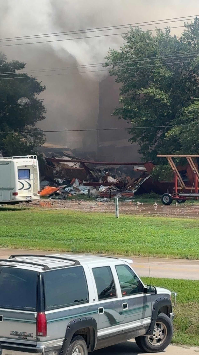 Photos, video: Scene of explosion at Fremont plant