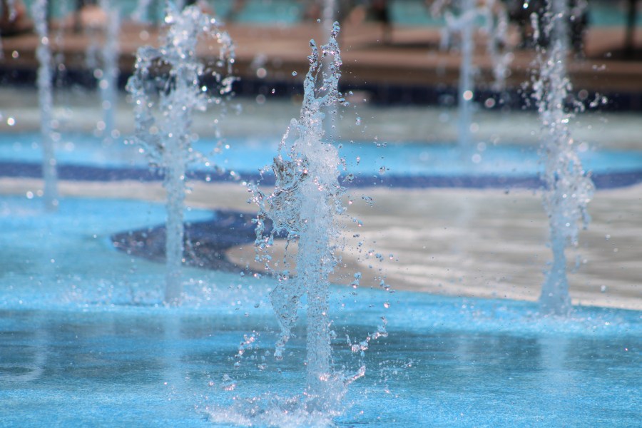 Fully accessible splash pad now open next to accessible playground in ...