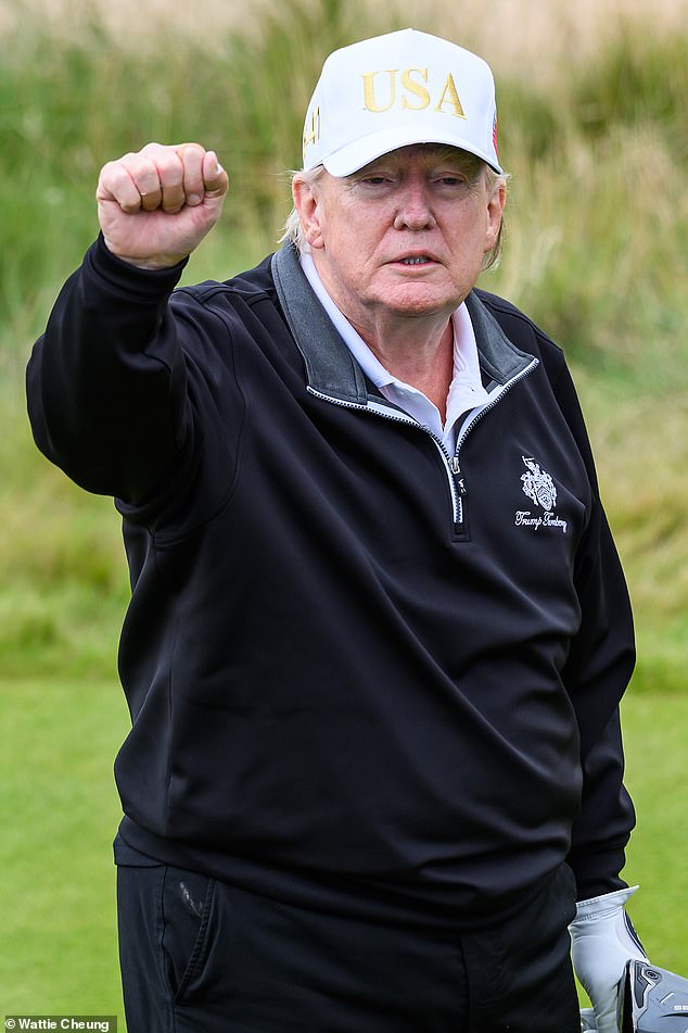 Donald Trump launches attack on North Sea taxes on final day of visit ...