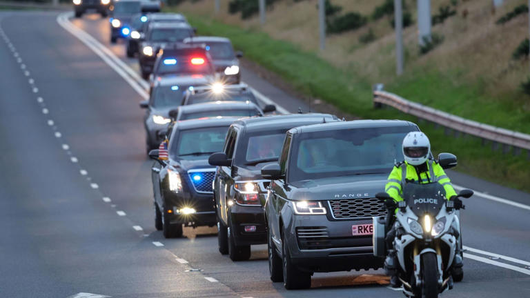 When is Donald Trump's state visit to the UK and where will he go?