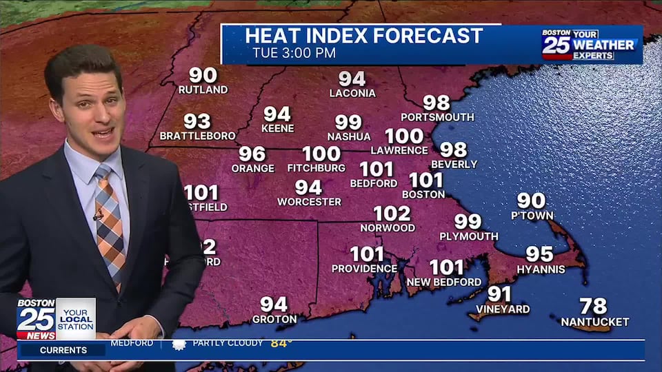 Summer scorcher: Here’s how hot it will get in Mass. today as heat ...