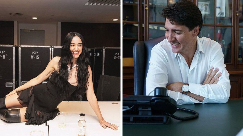 Katy Perry was spotted on a 'dinner date' with Justin Trudeau at a ...