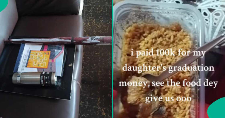 Watch woman's reaction to items after paying N100k as graduation gifts