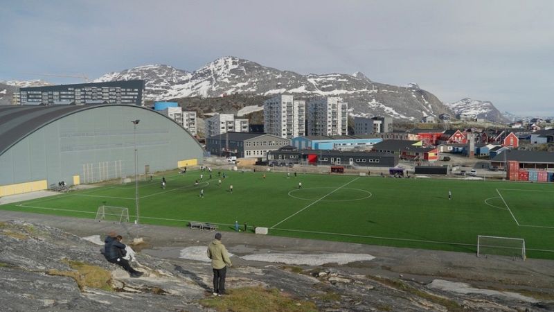 Frozen out: Greenland kicks off football's shortest season after ...