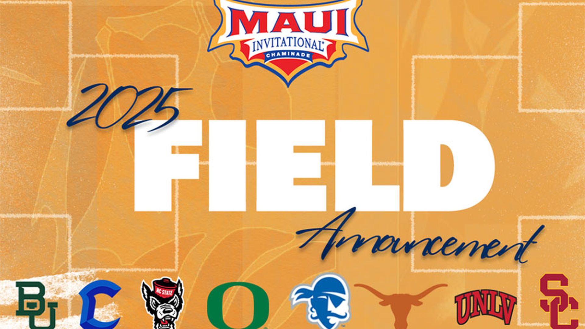 2025 Maui Tournament Bracket Announced