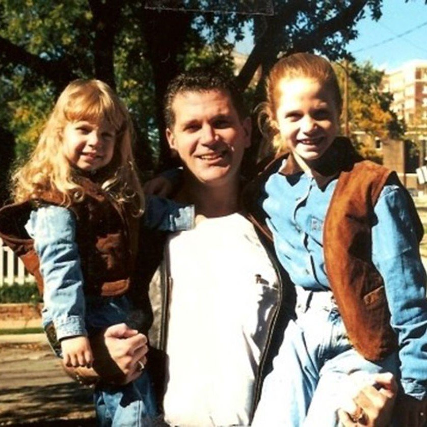 Her daughter stands by him screaming for him to stop