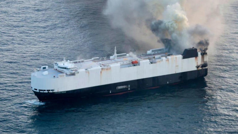 EV Ban at Sea: Shipping Giant Blocks Electric Cars Over Fire Risks