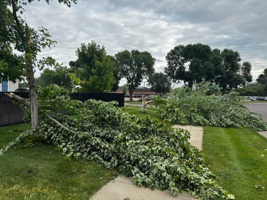 Sioux Falls branch drop off sites open following severe storms. What to ...