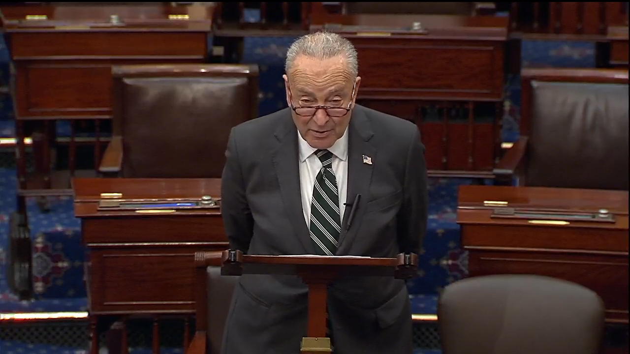 'All Of New York Grieves With You': Chuck Schumer Delivers Solemn ...