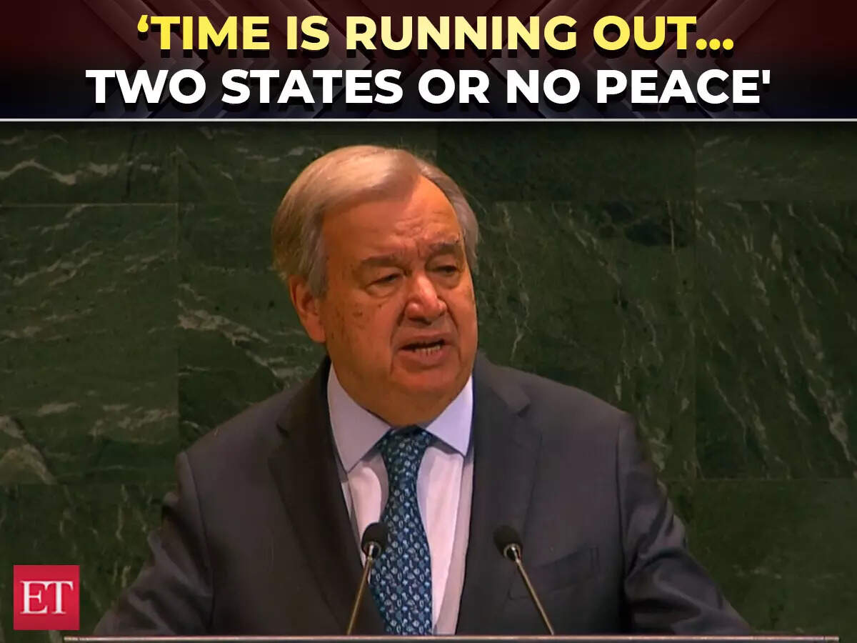 'Only realistic solution…': UN chief calls for implementation of two ...