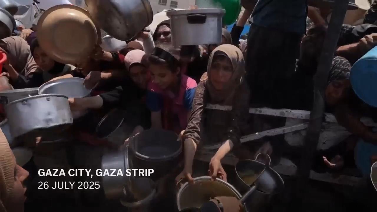 US support for Israel's military action in Gaza drops according to a ...
