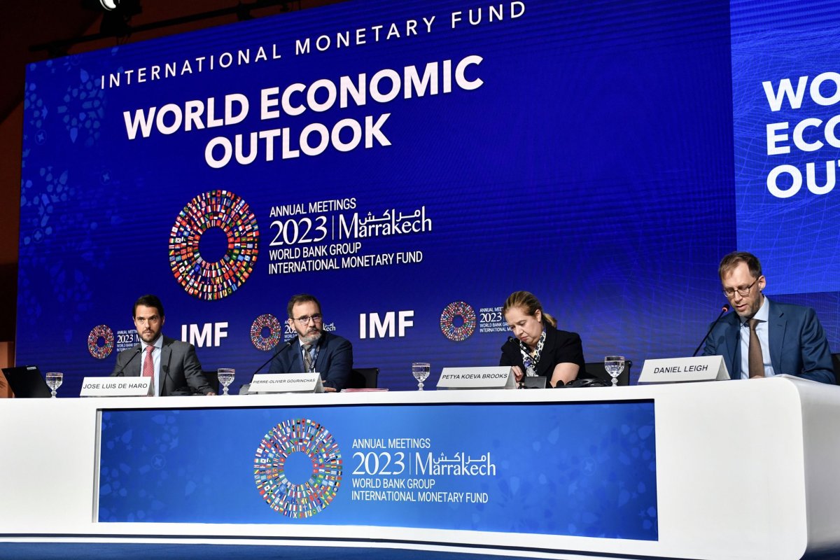 IMF ups global economic outlook after lower tariffs but warns of risk