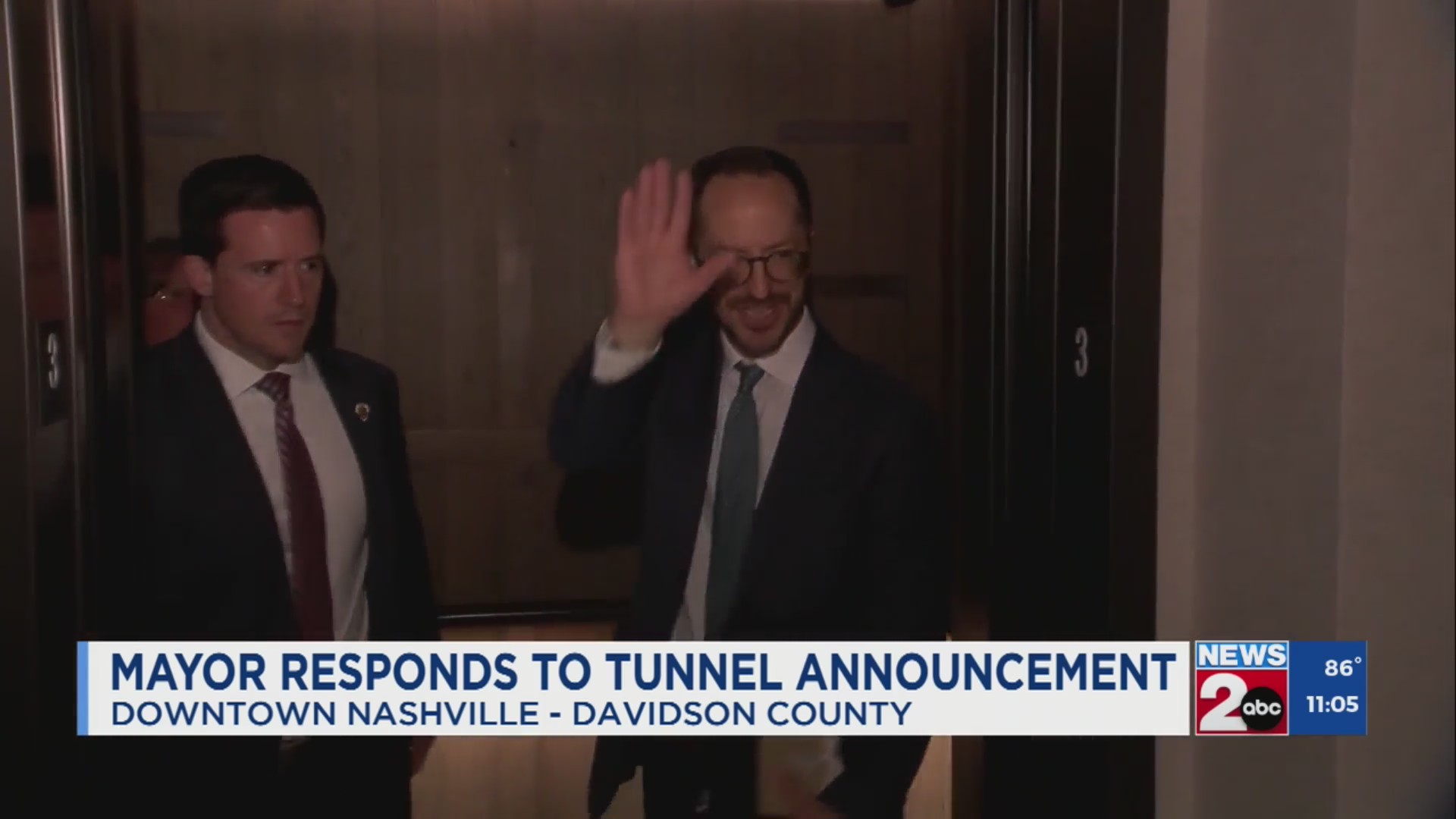 Mayor O'Connell responds to tunnel announcement