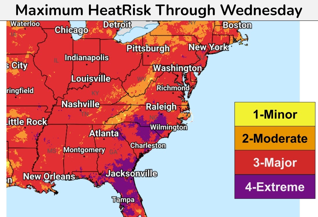 Extreme heat is here, but forecast calls for 'big change'