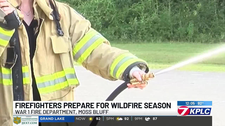 Firefighters prepping for wildfire season with specialized equipment