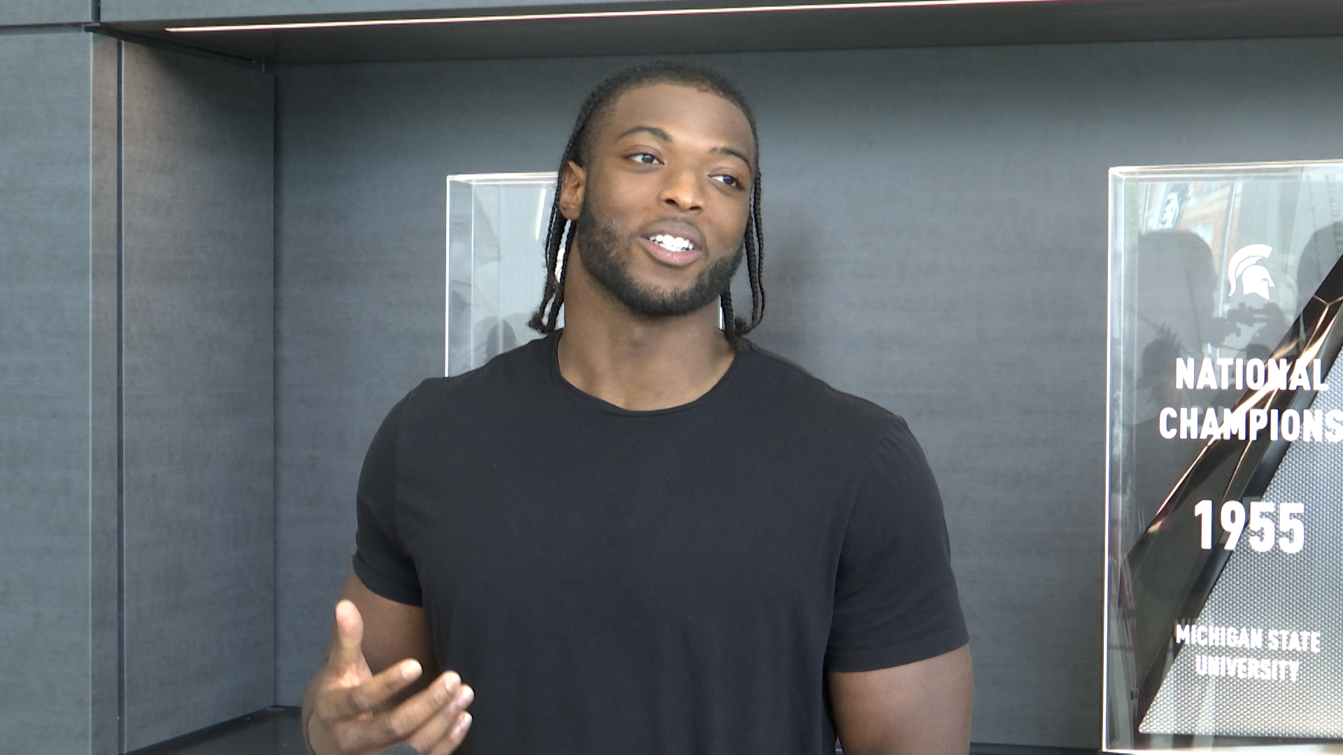 Jalen Thompson full press conference after day one of fall camp