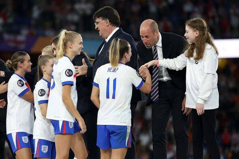 Mystery girl who breached royal protocol with Prince William at Euro ...