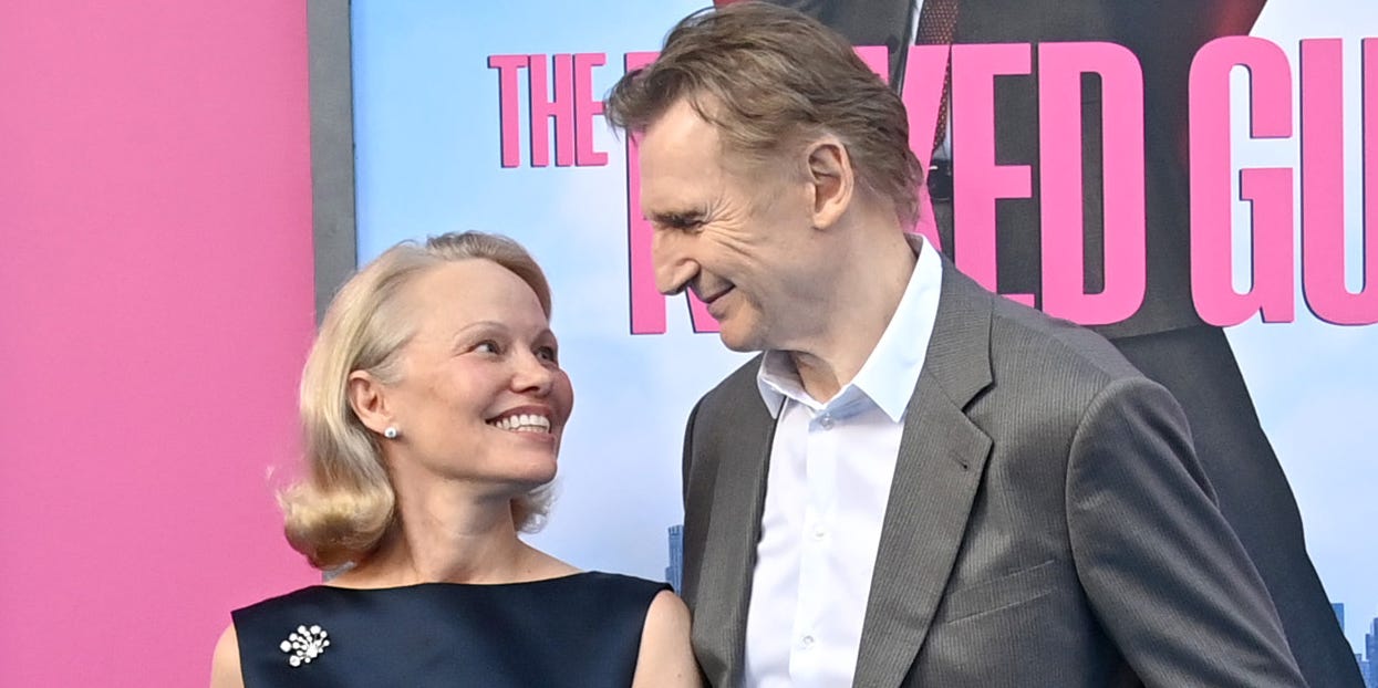 So, Pamela Anderson and Liam Neeson Are Dating?