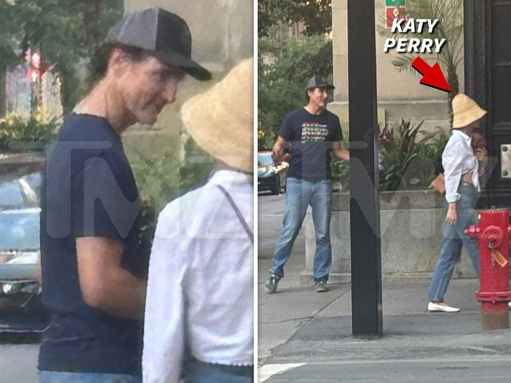 Justin Trudeau and Katy Perry Enjoy Casual Pre-Dinner Walk In The Park ...