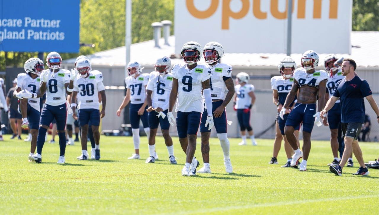 Patriots wideout watch: Baker, Polk among standouts in red-zone work