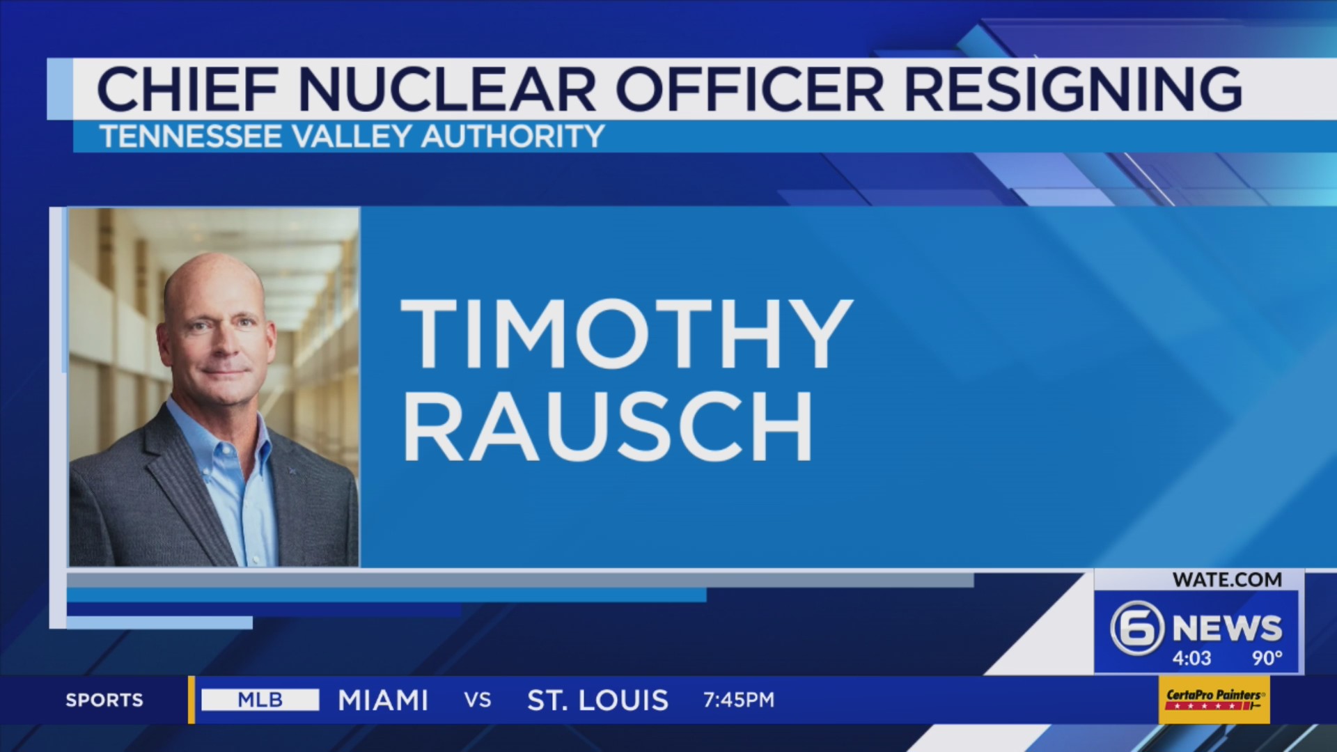 Chief nuclear officer leaving TVA