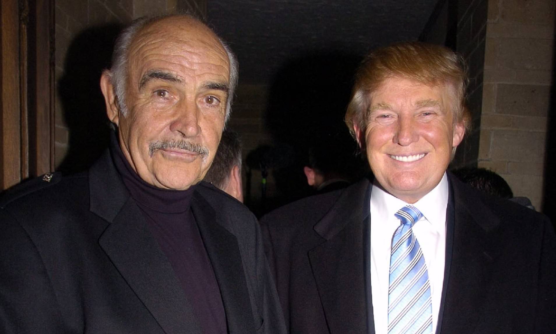 Bond star Sir Sean drove through my golf course plans, claims Donald Trump