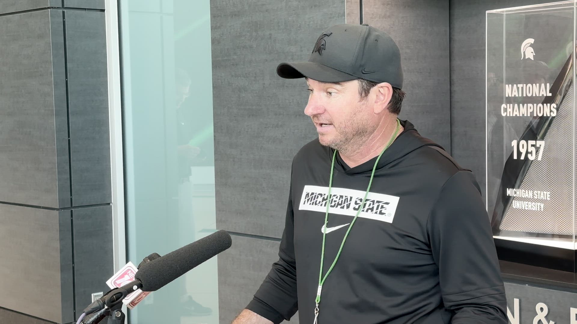 MSU’s Jonathan Smith Talks First Practice of Fall Camp